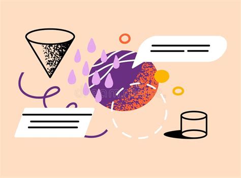 Geometry Composition Geometric Shape Figure Sphere Cone Circle Abstract Interface Elements