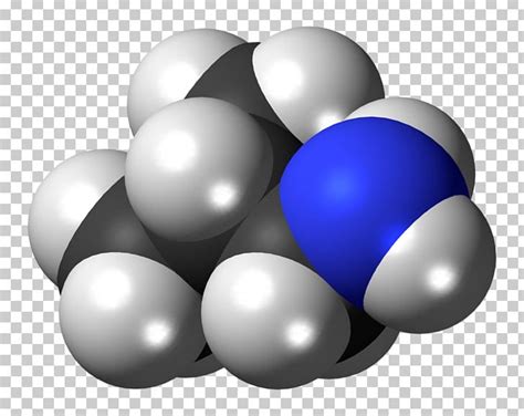 Space Filling Model Isopropyl Alcohol Propyl Group Molecule Png