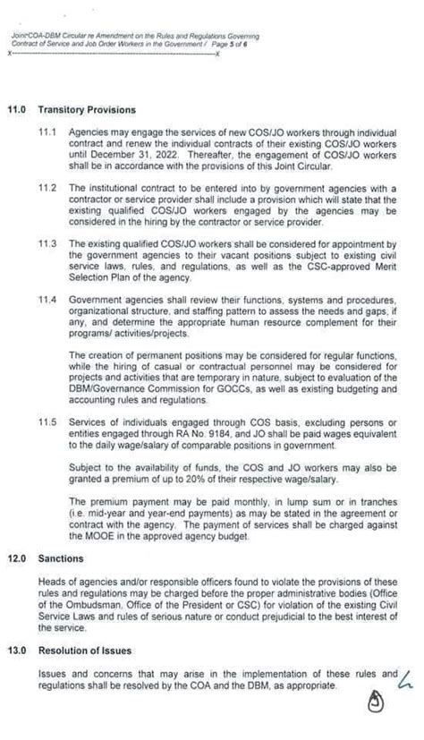 Csc Region 2 Fyi Latest Dbm Coa Joint Circular No 2