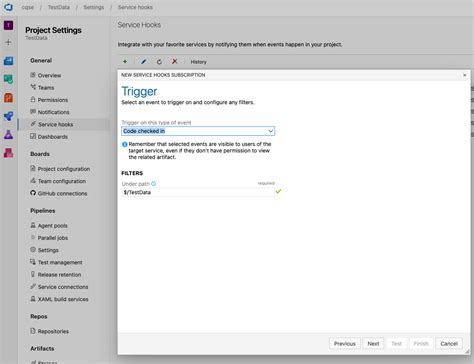 Configuring Post Commit Hooks Teamscale Docs