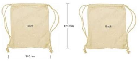 Canvas String Bags Corporate Goshopia Best Eco Corporate Products In The UAE