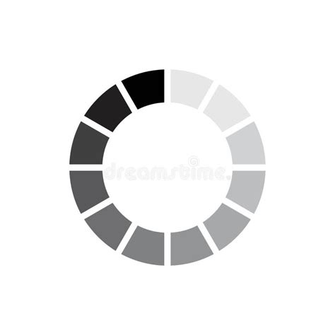 Vector Loading Icon Template Black Color Editable Stock Vector