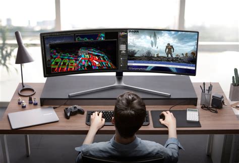 Redefining The Game Samsung Introduces First Hdr Qled Gaming Monitors