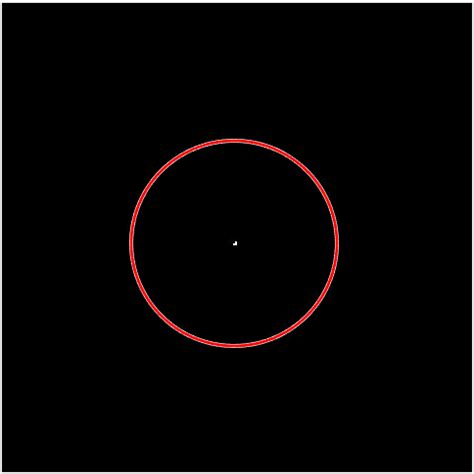 Python X Fill The Circular Paths In Image Stack Overflow