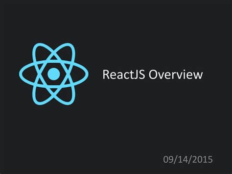 Reactjs Overview Ppt