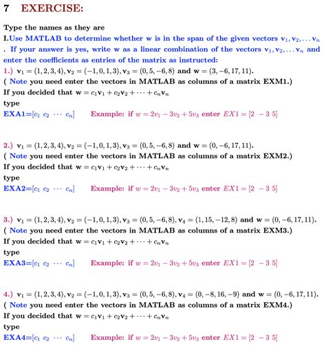 Solved Type The Names As They Are I Use MATLAB To Determine Chegg