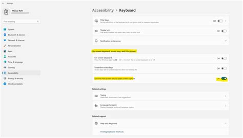 Open Snipping Tool By Default When Pressing The Print Screen PrtSC Key In Windows 10 11