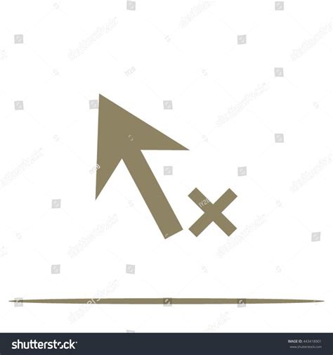 position cursor icon stock vector royalty free 443418901 shutterstock