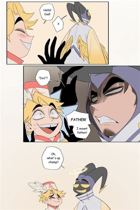Adamsapple Hazbin Hotel Fanart Adam X Lucifer Comic Adam X Mammon