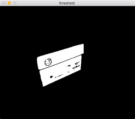 Opencv Fit Quadrilateral Tetragon To A Blob Stack Overflow