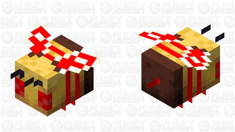 Rage Bee Minecraft Mob Skin