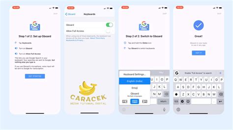 Cara Setting Keyboard Di Hp Android Mudah Pakai Gboard Caracek