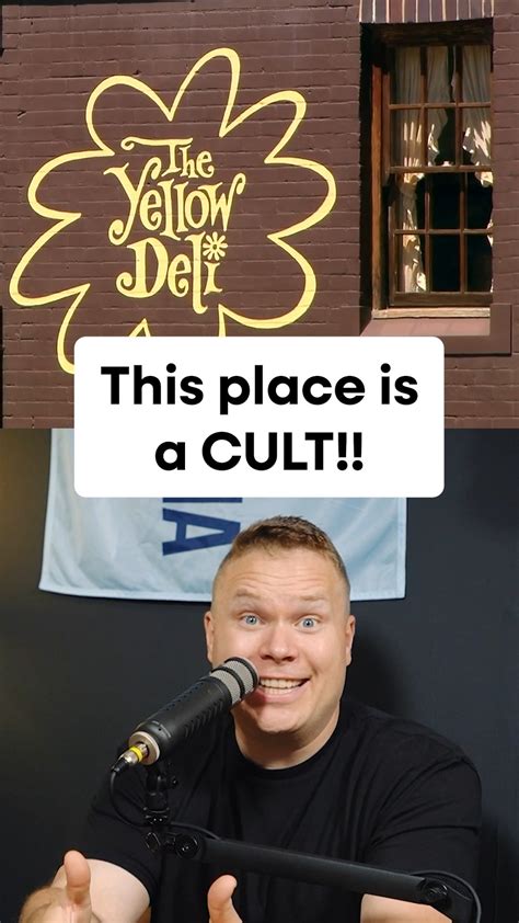 The Yellow Deli Cult Podcast Religion History Funny Truecrime