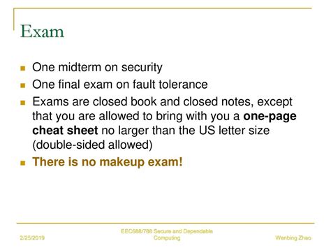Eec 688788 Secure And Dependable Computing Ppt Download