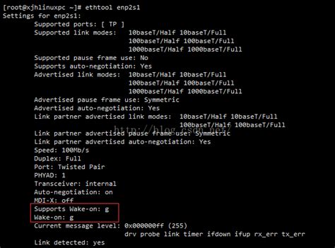 在linux下通过wake on lan实现网络唤醒远程开机 远程开机linux csdn博客