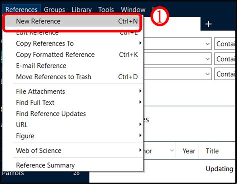 11 手入力で文献情報を新規作成する Endnote（文献管理、論文作成）