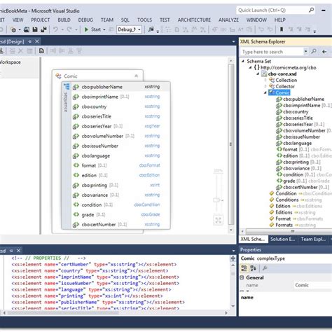 XML Schema Editor In Microsoft Visual Studio Download Scientific Diagram