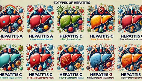 간염 증상 간염의 종류와 특징 A B C D E G 치료와 관리 예방 방법