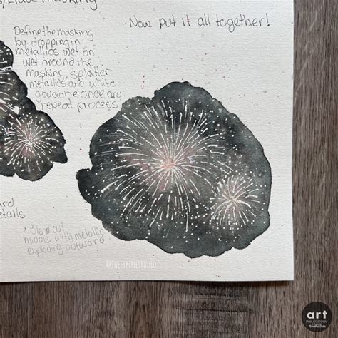 How To Paint A Firework Art Philosophy®