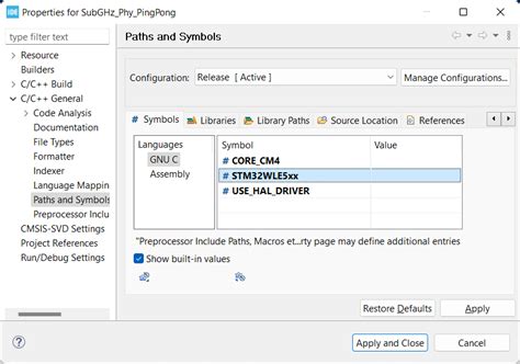How To Run The Subghzphypingpong Example On A Cu Stmicroelectronics Community