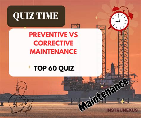 Preventive Vs Corrective Maintenance Quiz Top 60 For Maintanance