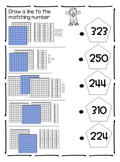 Base 10 Blocks Worksheets Place Value Expanded Form Base 10 Blocks Place Values Expanded Form