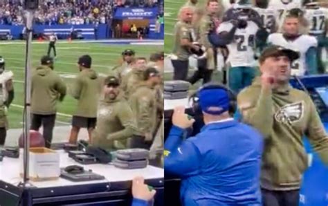 New Video Shows What Nick Sirianni Yelled At Fans After Game