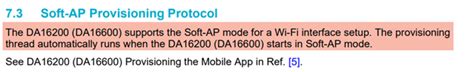 Da16200 What Example Does The App Provision Run Wi Fi Renesas