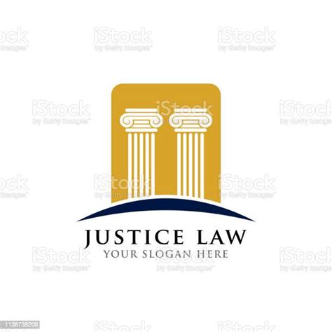 기둥 아이콘 기호 디자인 서식 파일입니다 사법 법과 변호사 아이콘 기호 디자인 서식 파일 로고에 대한 스톡 벡터 아트 및 기타 이미지 로고 변호사 개체 그룹 Istock