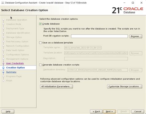 Tạo Oracle Database 21c Bằng Dbca Đào Tạo Dba Bài Bản