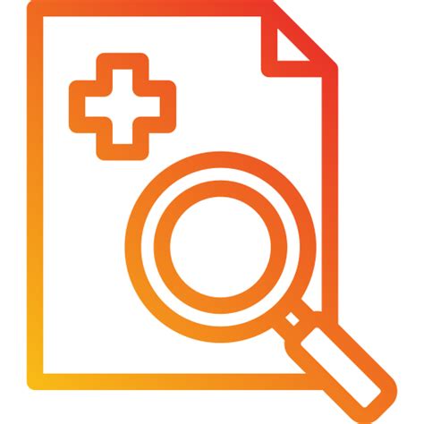Diagnose Generic Gradient Icon