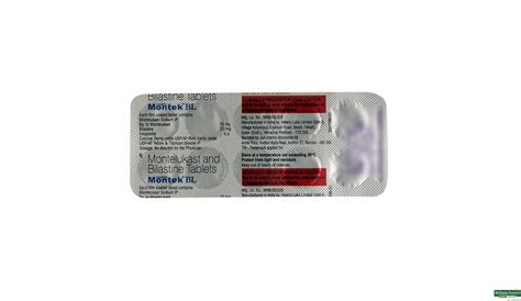 Buy Montek Bl 10 Tablets Online At Best Prices Wellness Forever