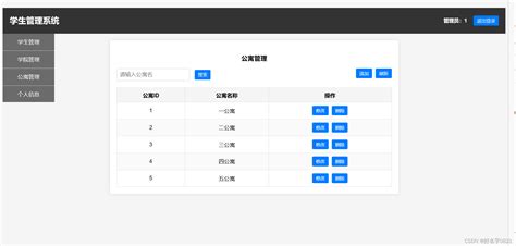基于springboot的学生管理系统 基于springboot学生管理系统 csdn博客