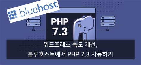 워드프레스 속도 개선 블루호스트에서 Php 버전 확인 살살살림 워드프레스 속도 개선 블루호스트에서 Php 버전 확인 살살살림