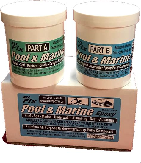 All Fix H20 Underwater Epoxy Putty Pool Marine Repair