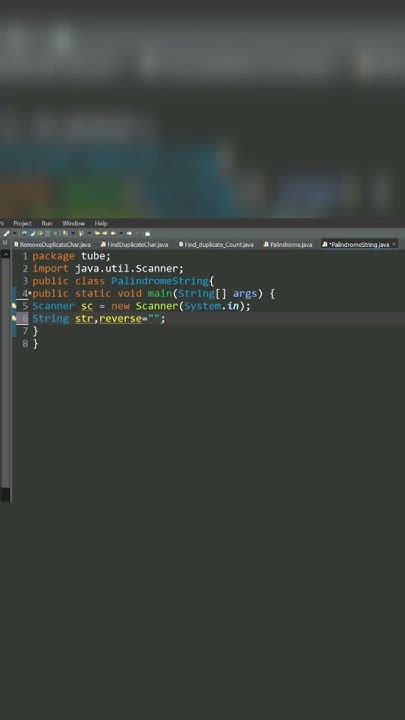 check string is palindrome or not using java programming java coding eclipseide
