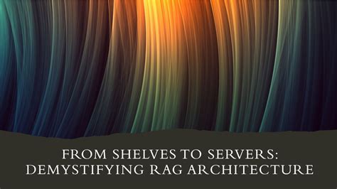 Rag Made Simple How A Librarian Brings Genai To Life