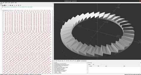 Polyhedron In Openscad Looks Correct But Mesh Isnt Closed Ropenscad