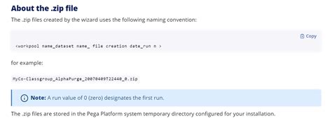Purge And Archive Process Support Center
