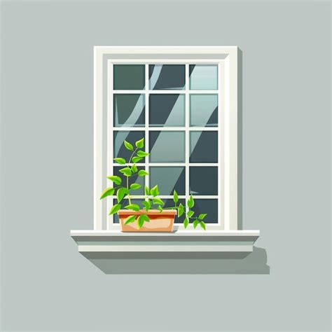 Premium Photo Small Window Vector Logo