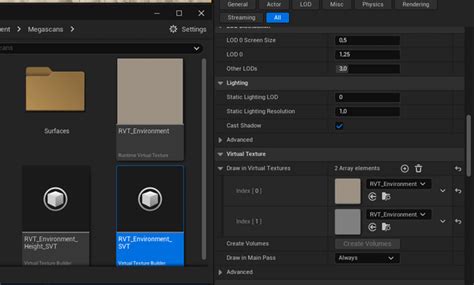 rvt s not generating ue5 3 2 r unrealengine5