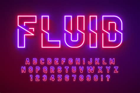 네온 라이트 3d 알파벳 복고풍 미래 지향적 인 오리엔널 유형 0명에 대한 스톡 벡터 아트 및 기타 이미지 0명 3차원 형태 Led 조명 Istock