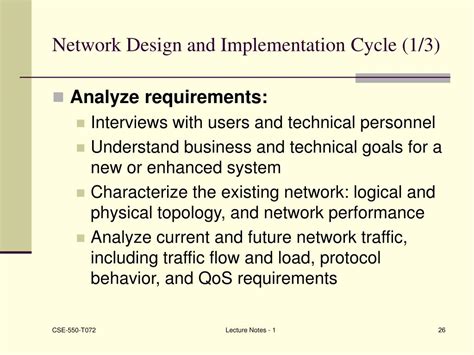 ppt cse 550 computer network design powerpoint presentation free