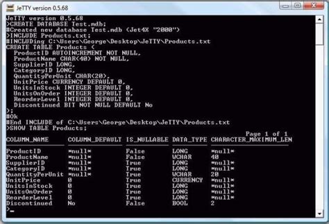 Vb6 Create Ddl Schema Instructions From Jet Mdbs To Apply To A New