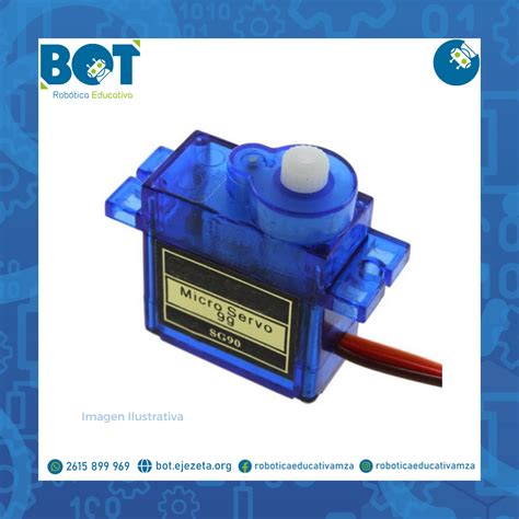 Servo Motor Sg90 180° — Bot Robótica Educativa