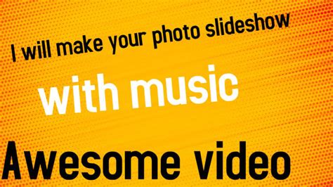 Create Amazing Photo Slideshow Video By Amsalkamboh Fiverr