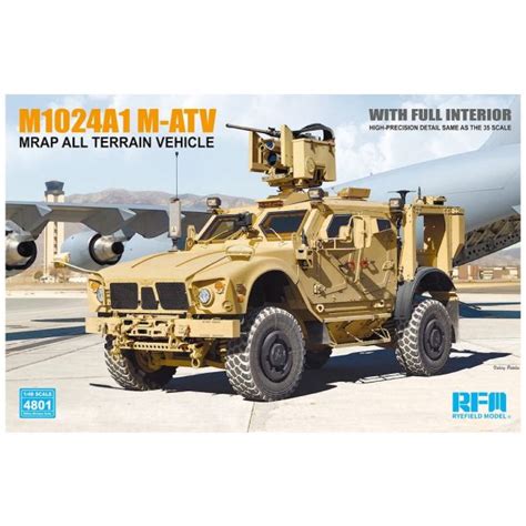 Ryefield Model 1 35 M1024a1 M Atv Mrap All Terrain Vehicle 4801