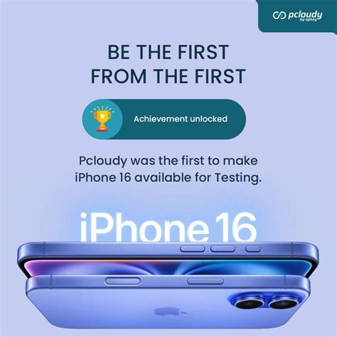 Iphone16 Iphoneoncloud Apptesting Pcloudy