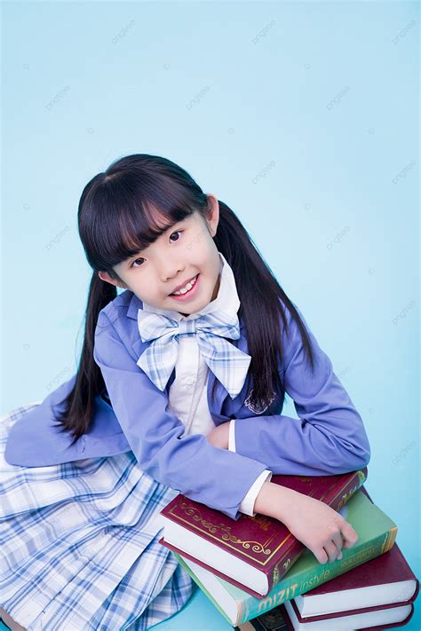 캐릭터 여고생 개학 시즌 사진 배경 및 무료 다운로드를위한 그림 Pngtree