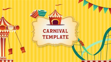 Plantilla De Powerpoint Con Tema De Carnaval Plantillas Gratis De